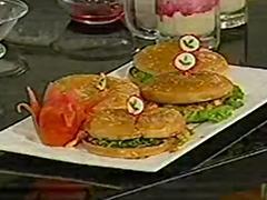 Tikka Burger Recipe | Zaiqa